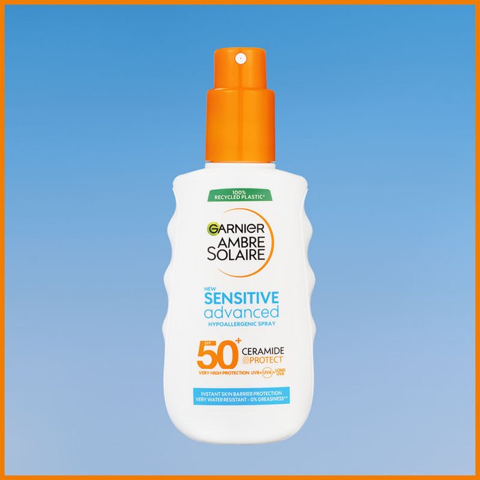 Ambre Solaire Sensitive Advanced Spray SPF 50+| Garnier